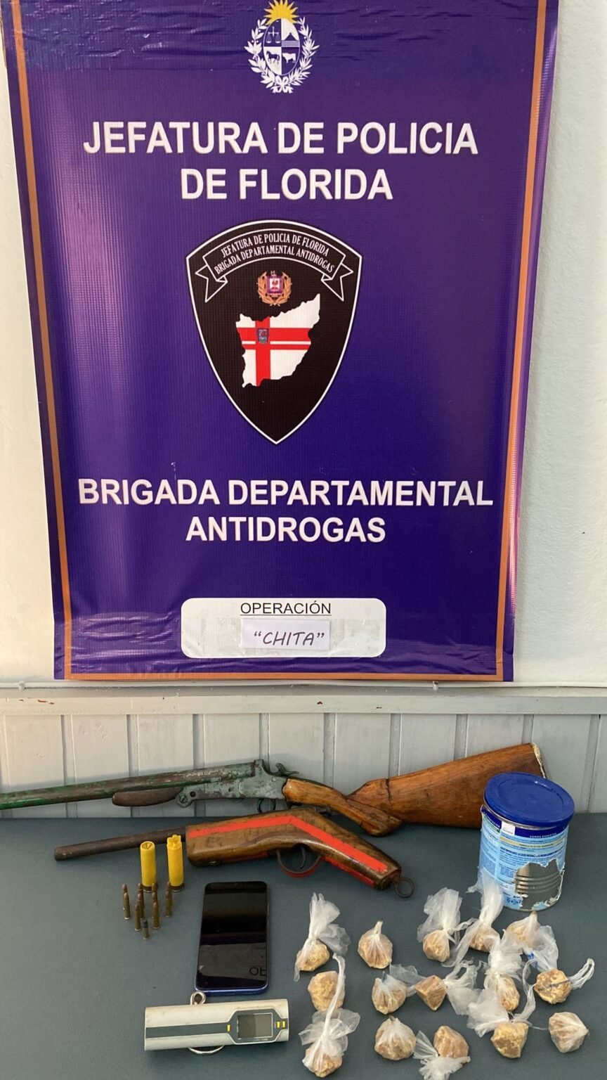 Policía de Florida incautó drogas y armas en el marco de la operación ...